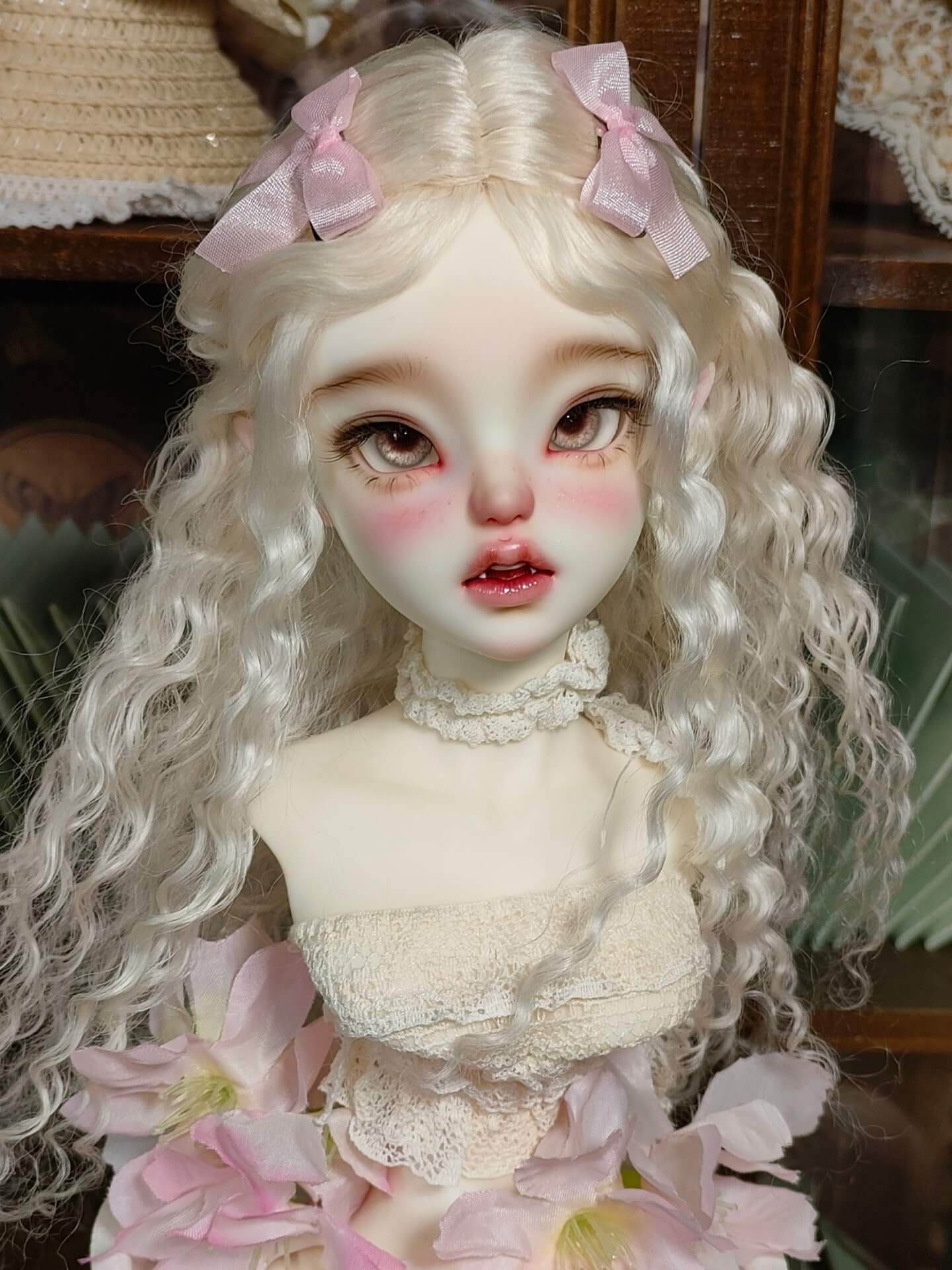 1/4 Female BJD Head- Girl Resin Ball-Jointed Doll – FancyDollland