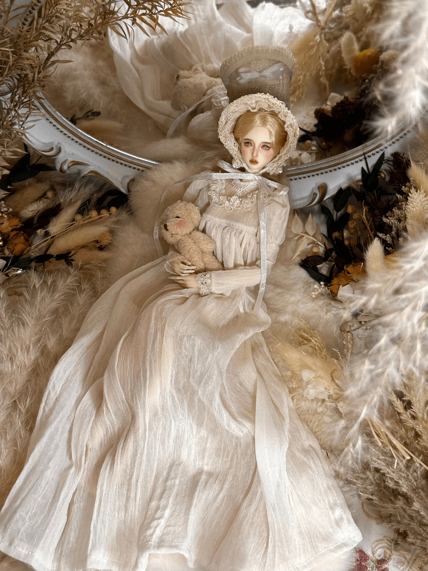 1/6 Female BJD Full Set - including head, body, wig, eyes, and outfit ...