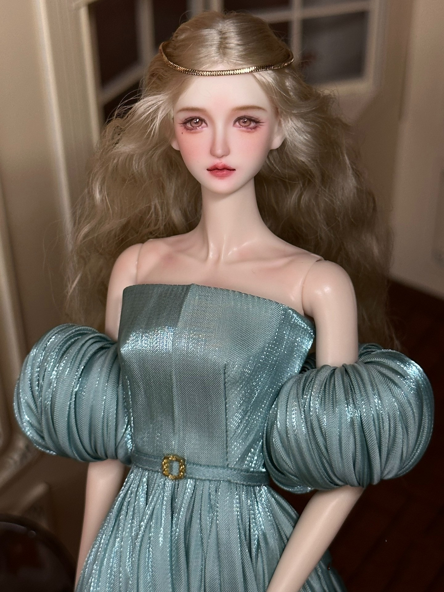 1/6 Female BJD Head- 27cm Resin BJD Head – FancyDollland
